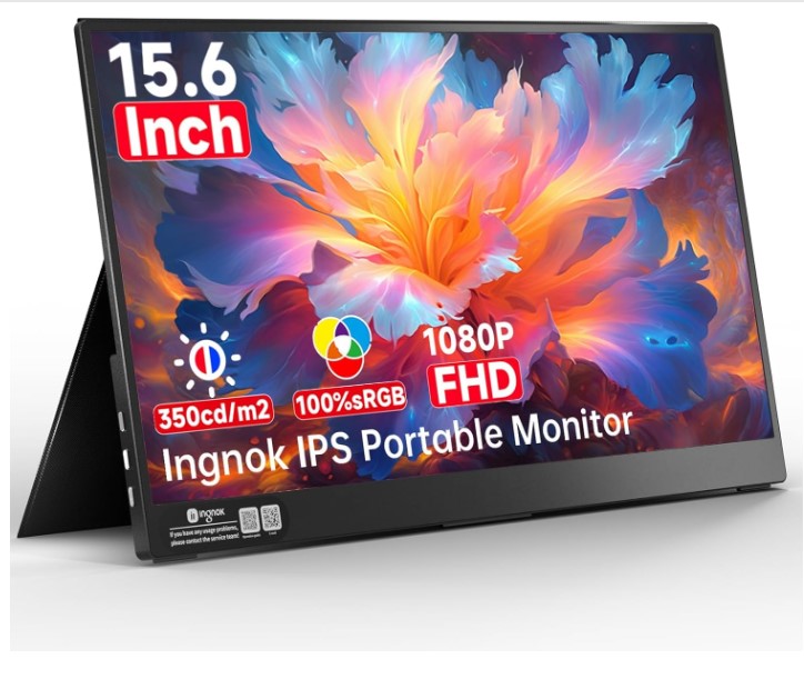 Ingnok Monitor portátil 15.6 pulgadas - OFERTU