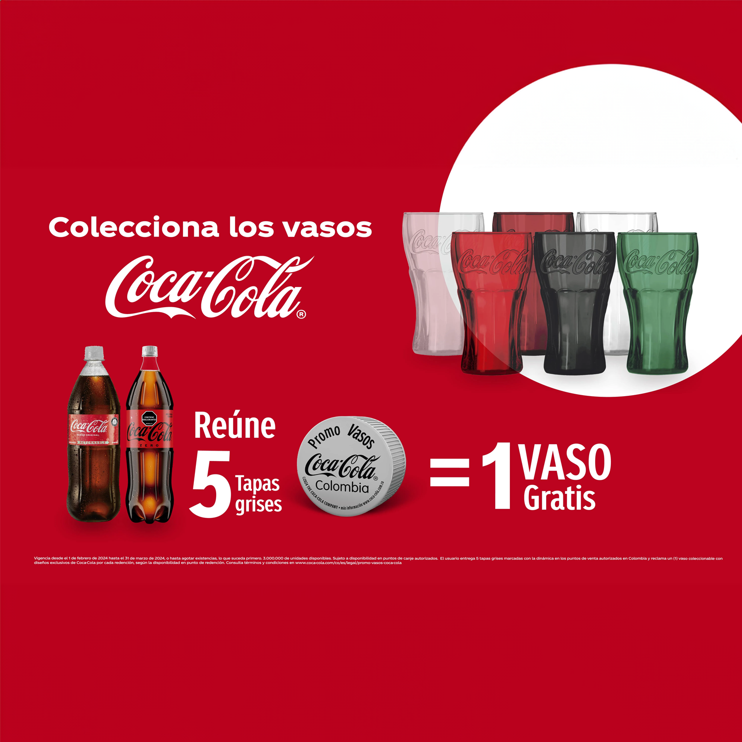 ¡Promo Vasos Coca-Cola! - OFERTU