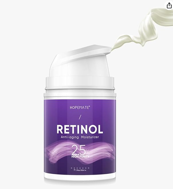 HOPEMATE Retinol Crema hidratante esencia antiarrugas con ácido ...