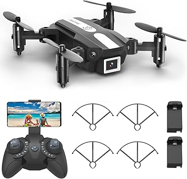 FERIETELF T25 Mini Dron 1080P HD, Control Gestual, 360° y Plegable - OFERTU