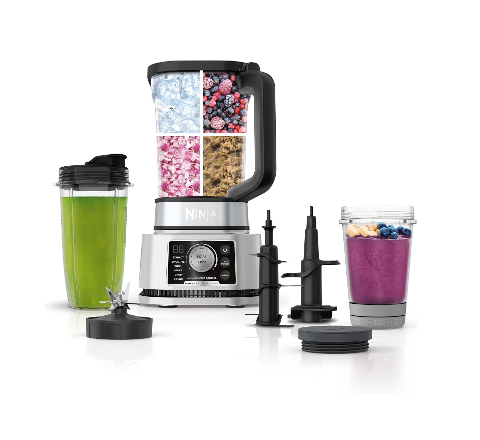 Ninja SS351 Blender 1400W, 6 Funciones, Jarra 72oz, Smoothie Maker - OFERTU