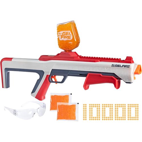 NERF Pro Gelfire Raid Blaster - Disparo multironda con 10.000 rondas de ...